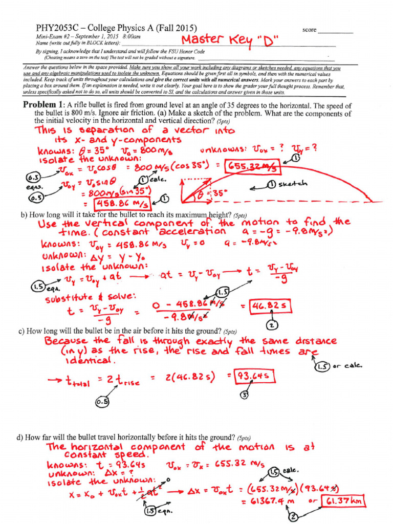 MiniExam 2 MasterKey PDF | PDF