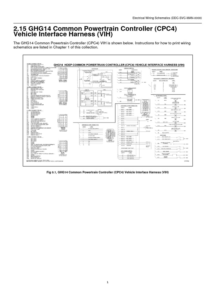 CPC4 VIH Wiring Schematics Guide | PDF | Technology & Engineering