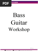 Printable Bass Guitar Fretboard Chart | PDF