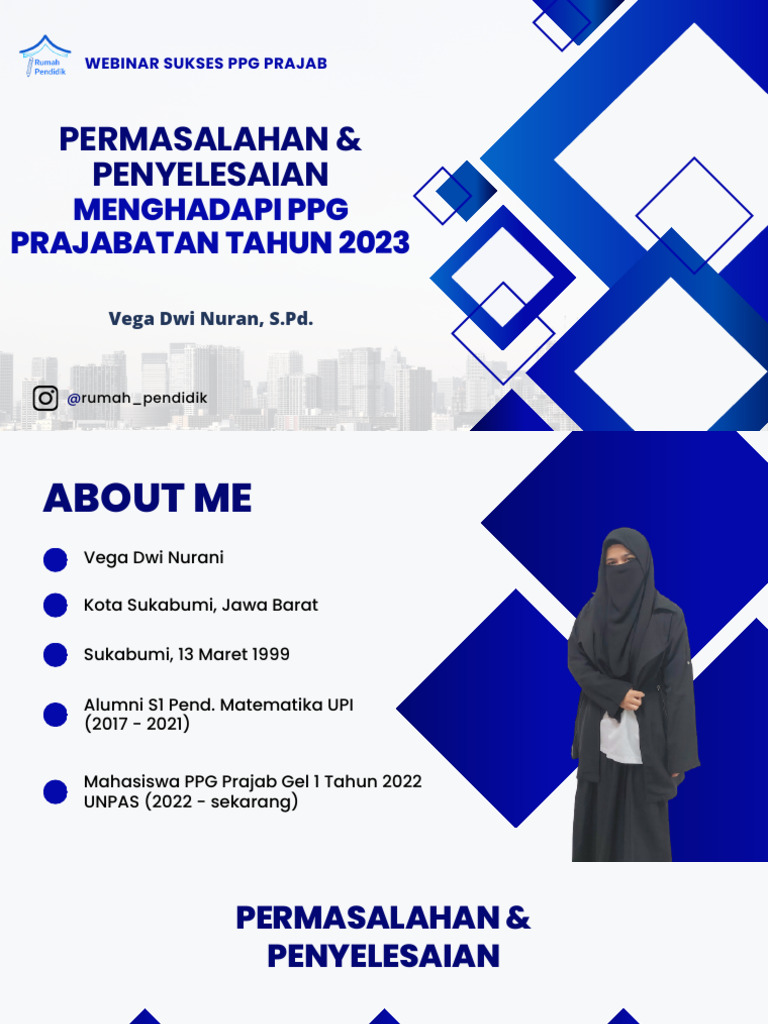 Webinar Sukses PPG Prajab | PDF
