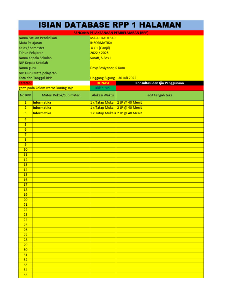 Aplikasi Buat RRP 1 Hal Fisika GLB | PDF