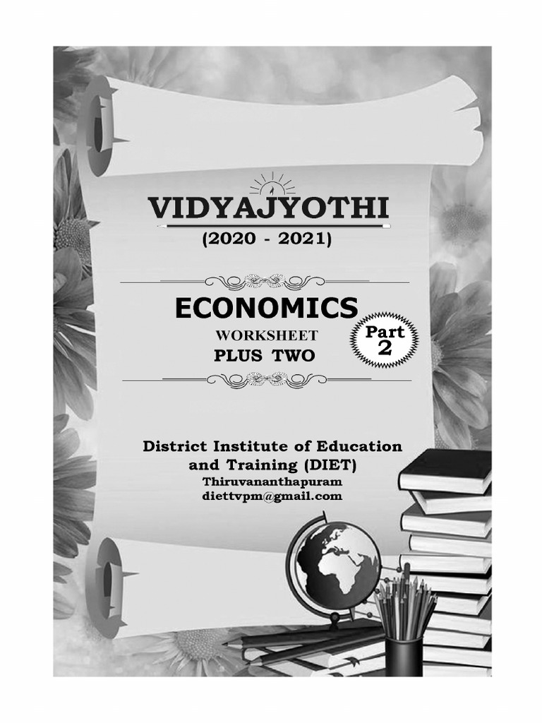 +2 Economics Part 2 | PDF