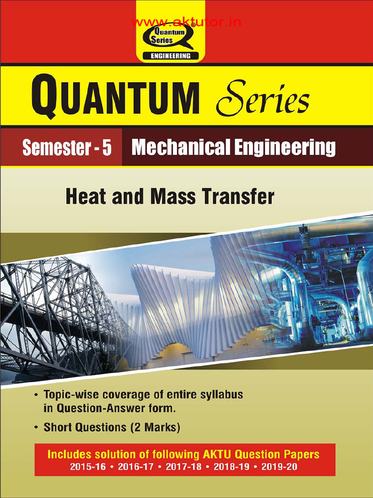 Heat & Mass Transfer (Book) | PDF