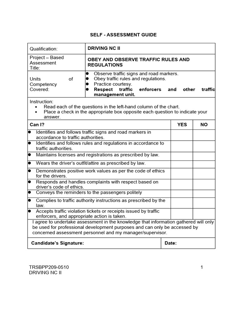CCA - 2 (1) .1-Self Assessment Guide | PDF