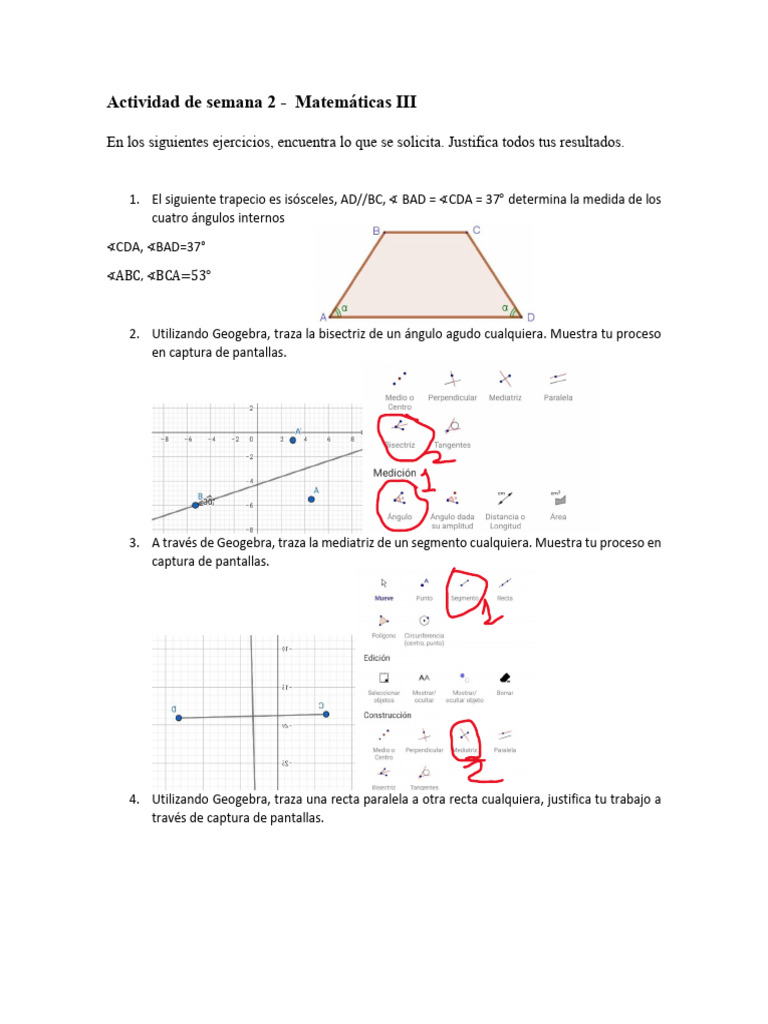 ActividadEntregable Semana2 Mate3 | PDF | Métodos y materiales de enseñanza