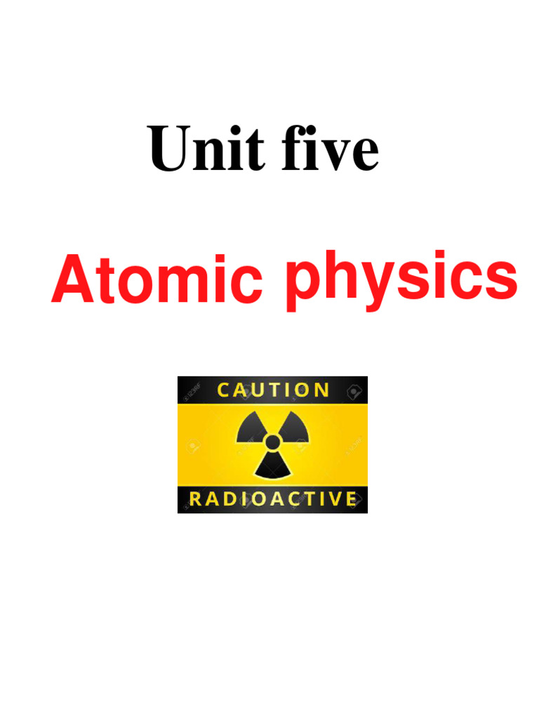 IGCSE UNIT - 5 ATOMIC PHYSICS Notes | PDF | Radioactive Decay | Atomic ... IGCSE UNIT - 5 ATOMIC PHYSICS Notes | PDF | Radioactive Decay | Atomic ...