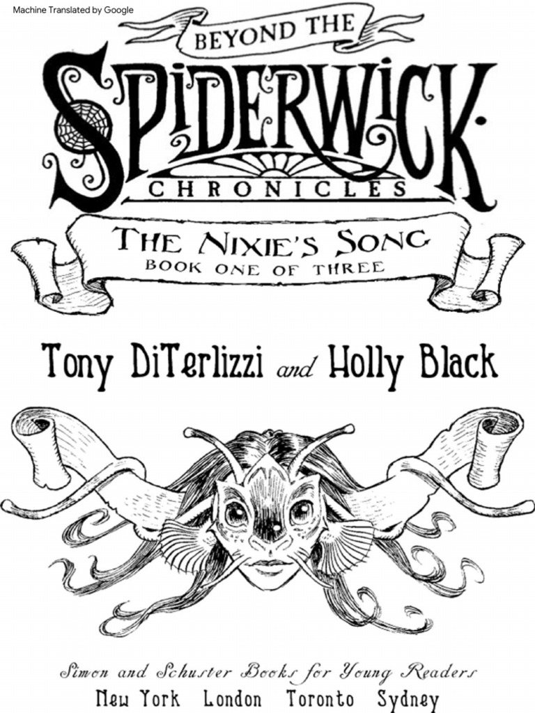 Spiderwick 6 A Canção de Nixie | PDF | Céu | Olho