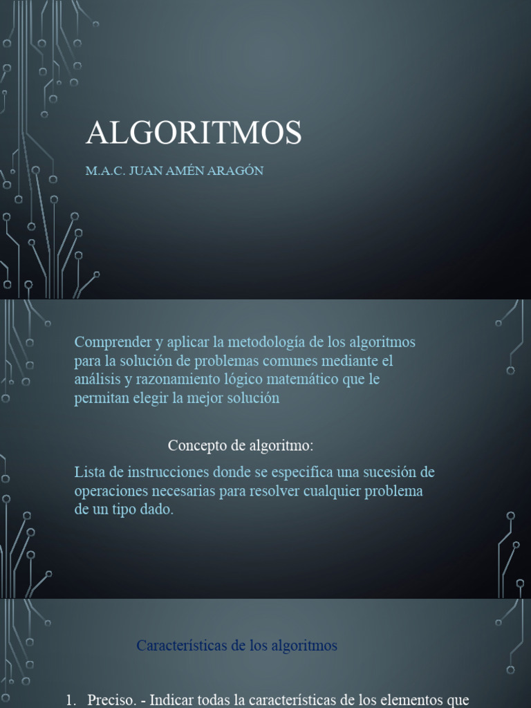 Algoritmos | Descargar gratis PDF | Algoritmos | Lenguaje de programación