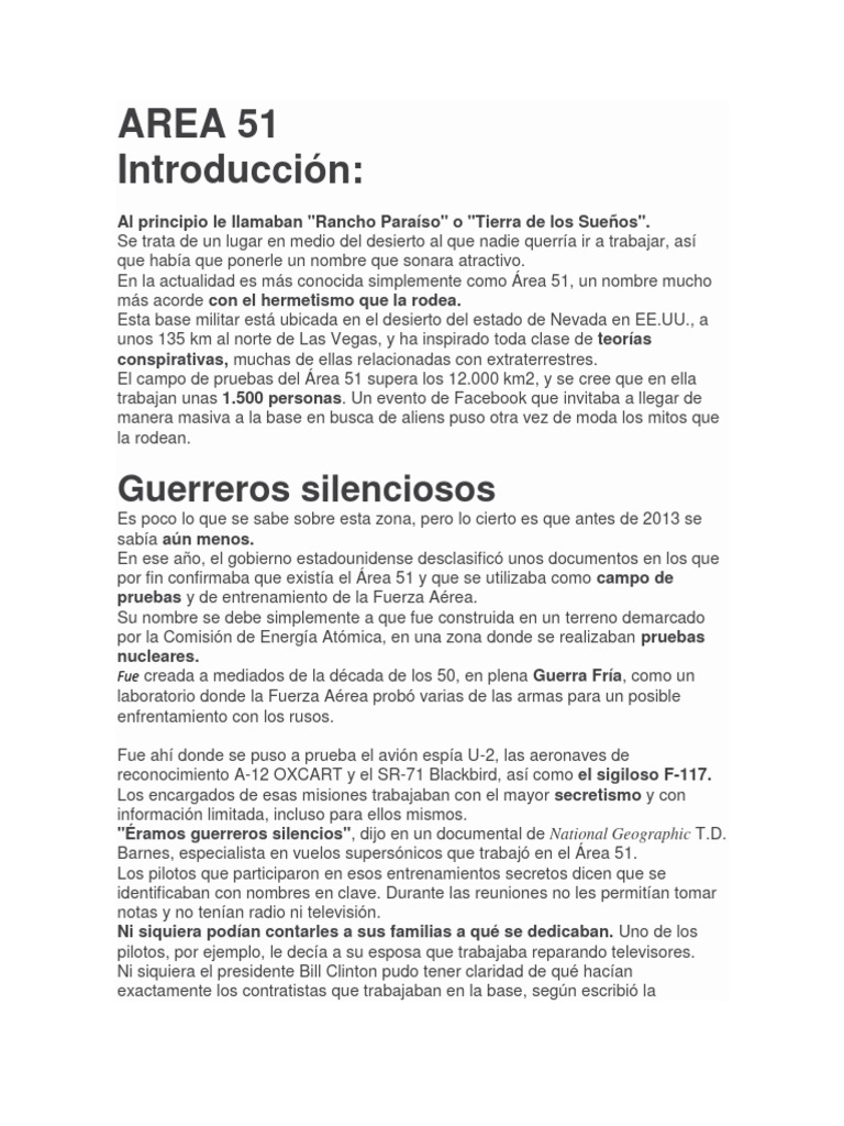 Area 51 | PDF