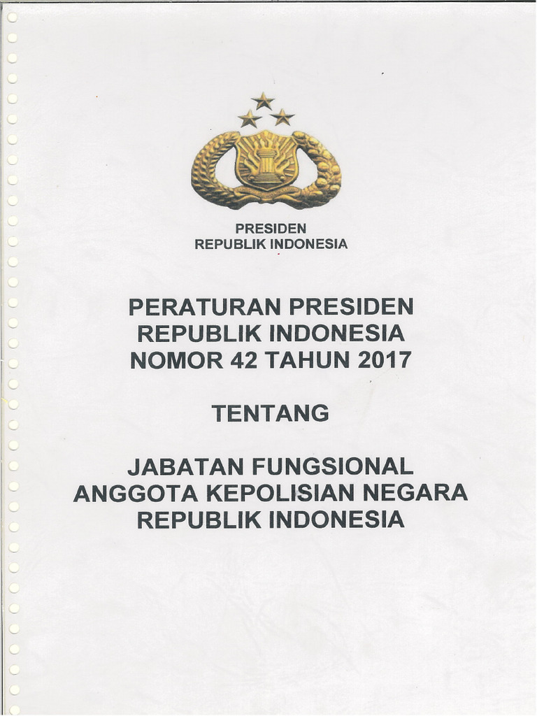 PPRI_No42_Th2017 ttg jabatan fungsional | PDF