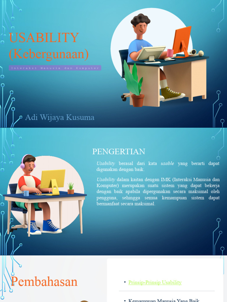 Presentasi Usability | PDF
