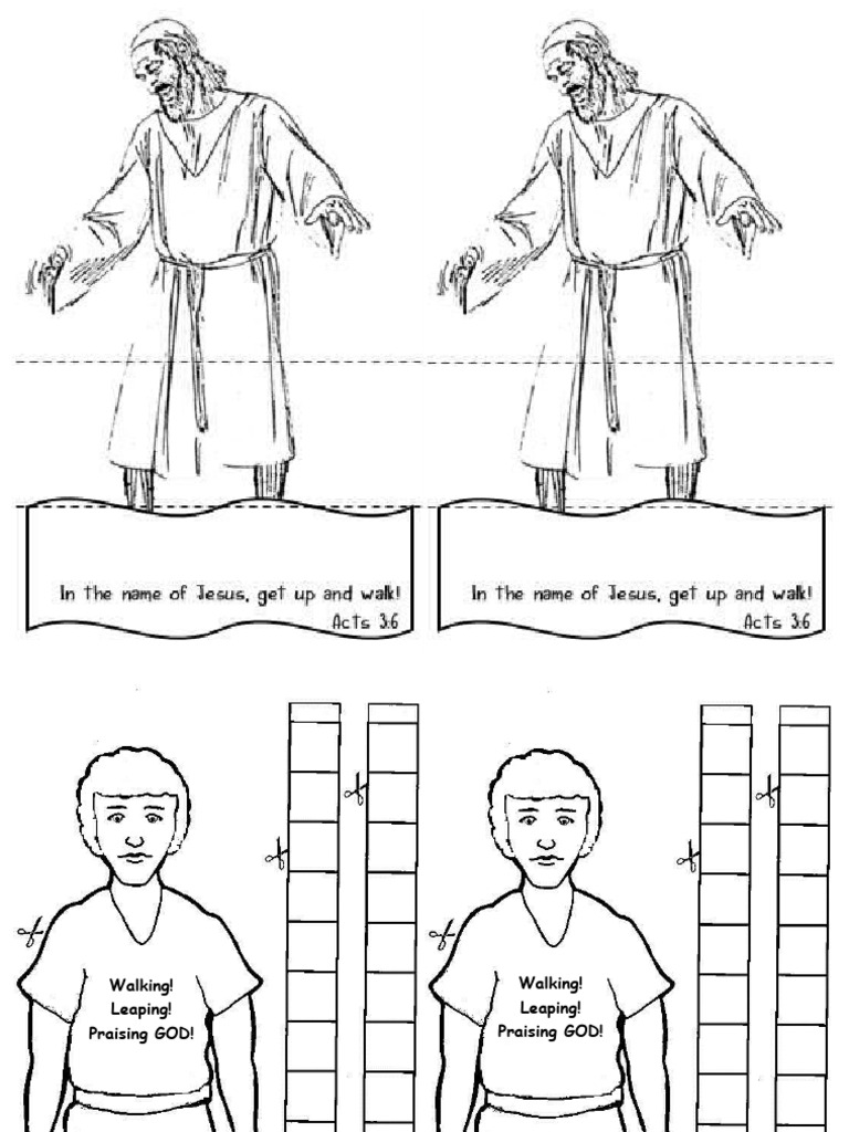 Jesus Heals A Lame Man | PDF