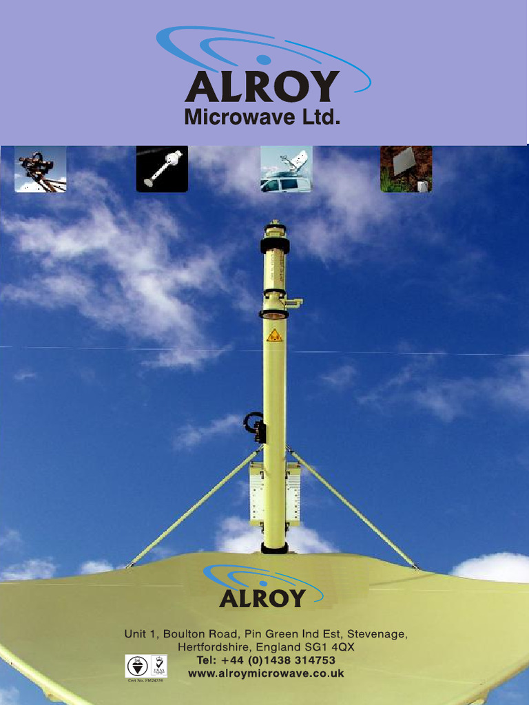 Alroy Feed Brochure | PDF | Communications Satellite | Outer Space