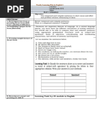 Explicit Teaching Lesson Plan in English | PDF | Verb | Lesson Plan