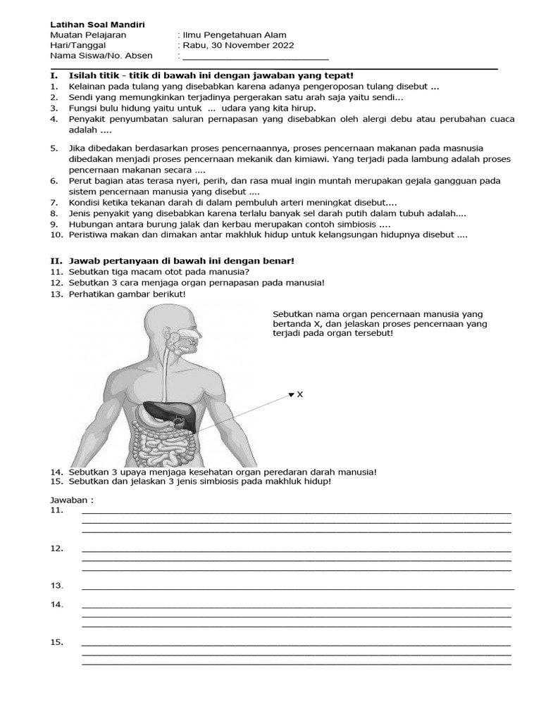 Soal Mandiri IPA | PDF