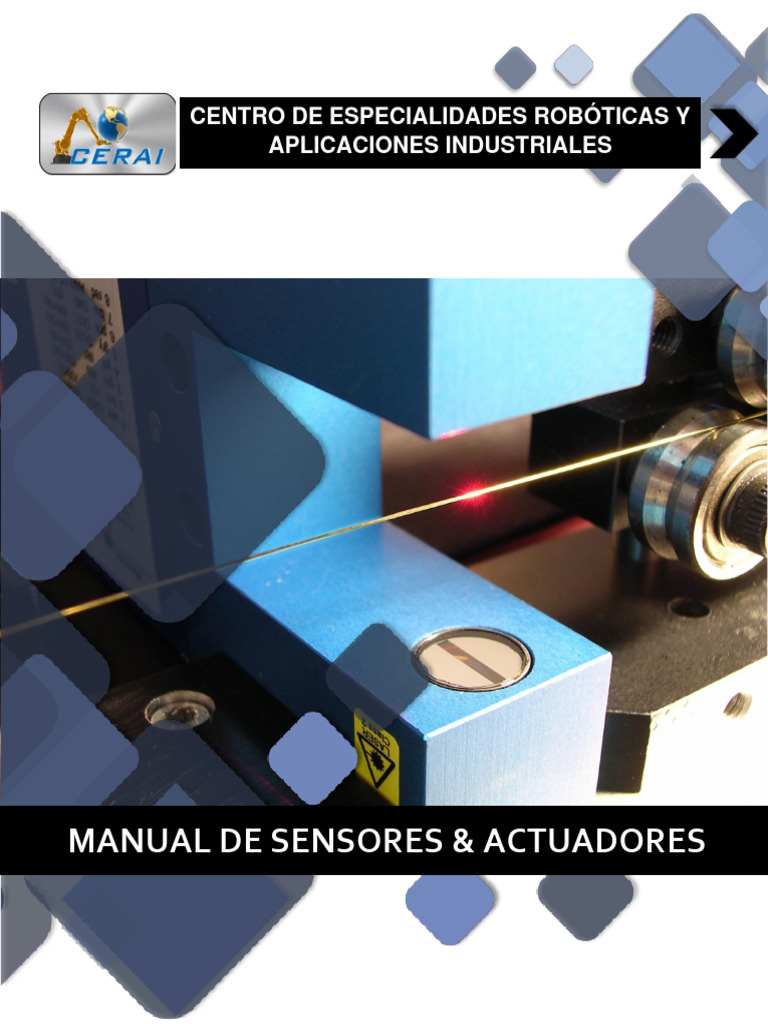 Manual de Sensores y Actuadores | PDF | Solenoide | Motor eléctrico