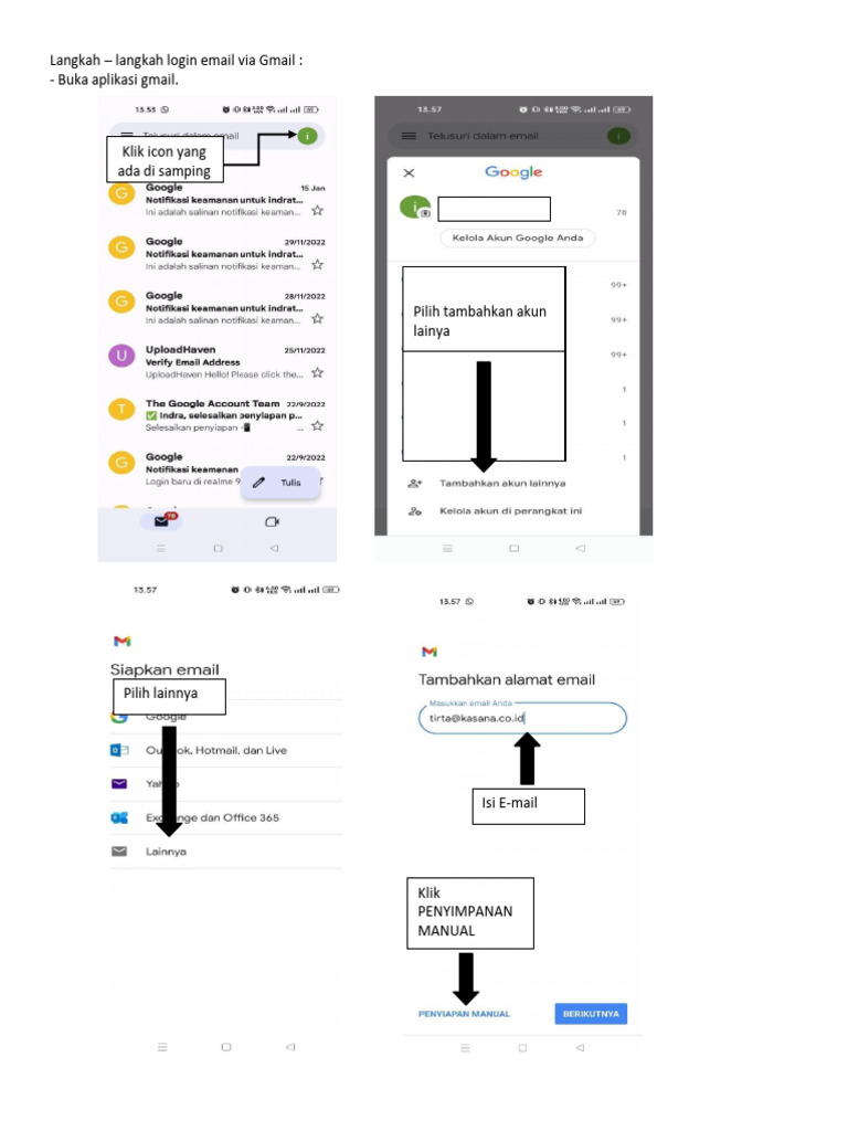 New Login Email Kasana | PDF