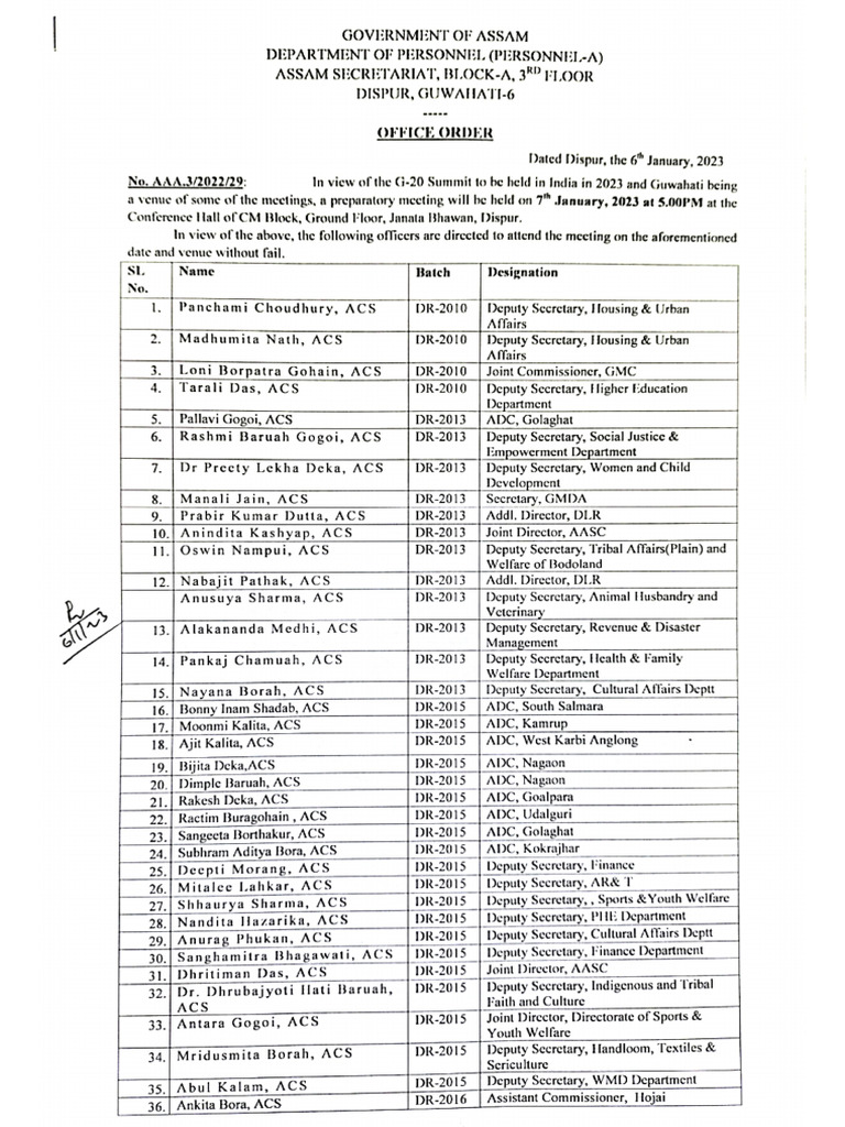 g-20 Summit Order | PDF