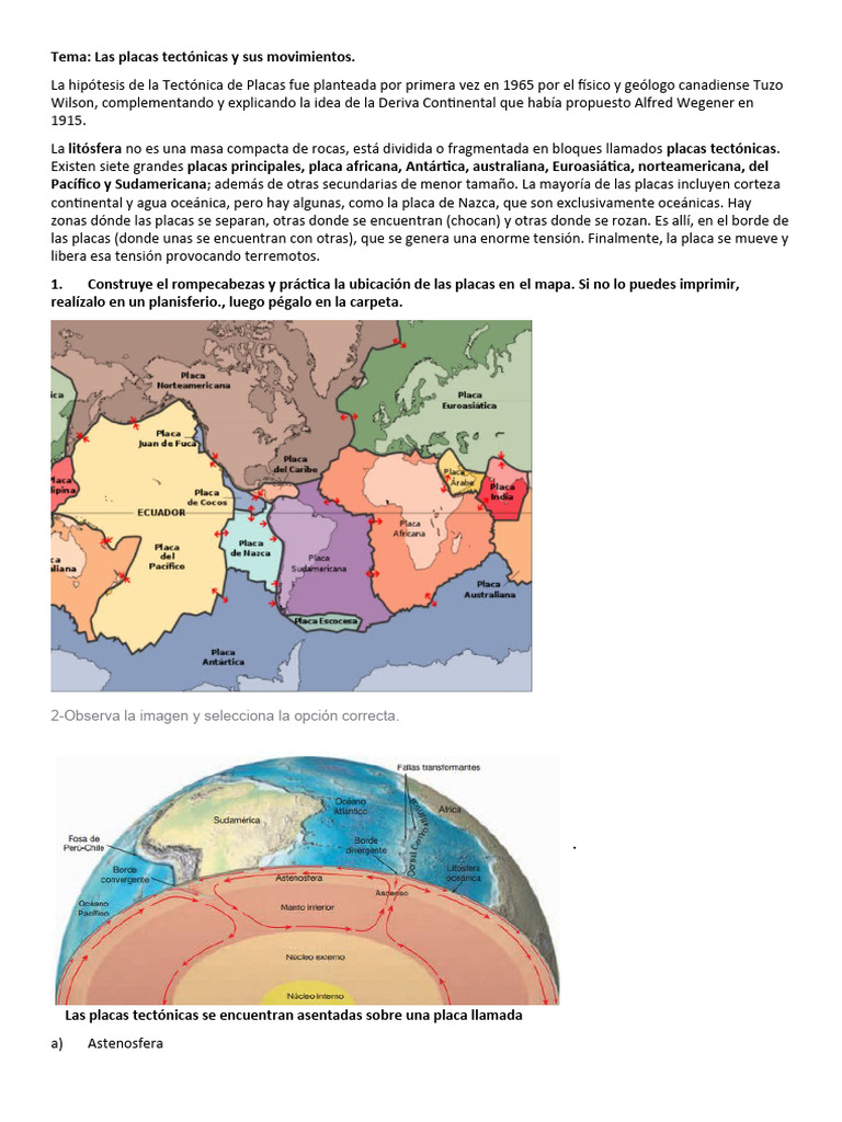 Placas Tectónicas | PDF