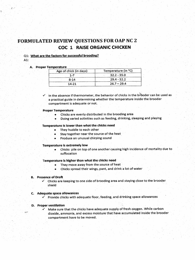 Oap Ncii Reviewer | PDF