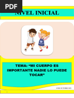 Sesión I - Yo Se Cuidar Mi Cuerpo | PDF | Salud y bienestar