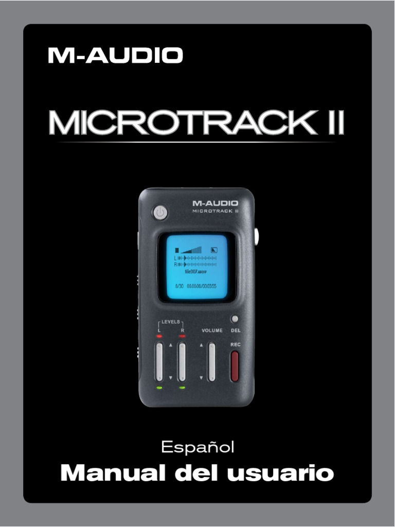M Audio Micro Track | PDF | Mp3 | Archivo de computadora