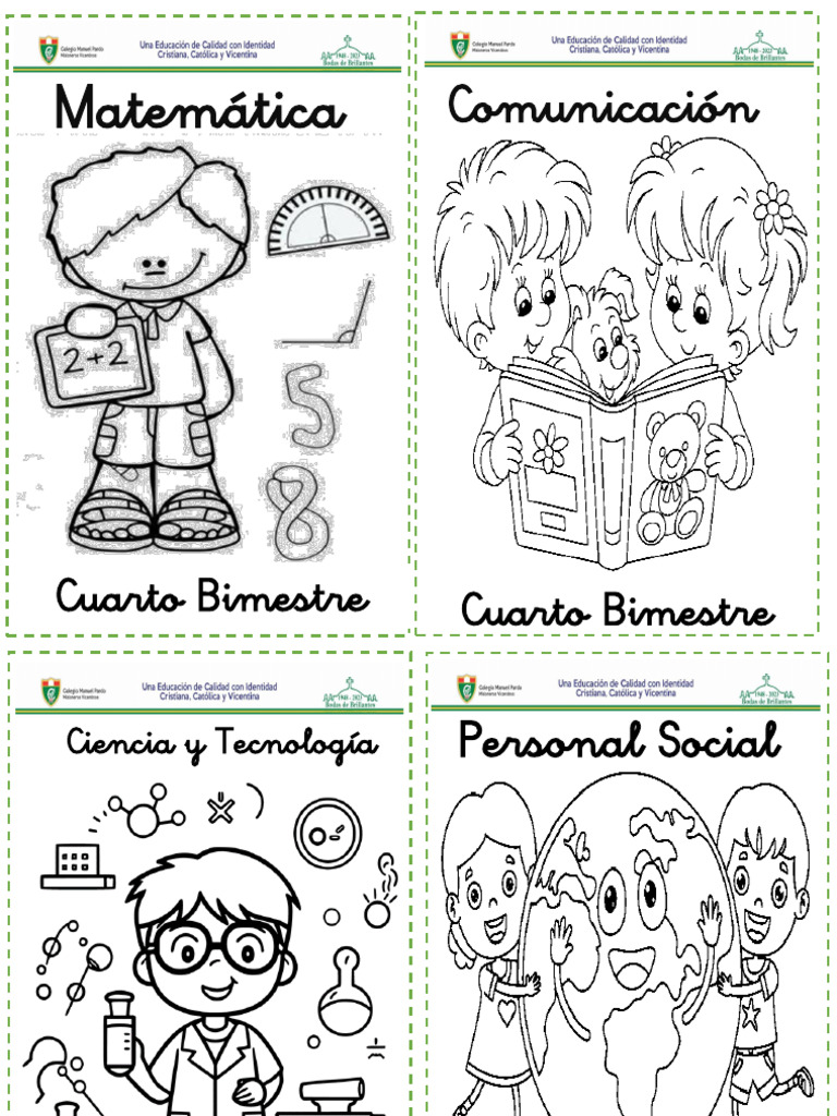 Caratulas 4to Bimestre | PDF