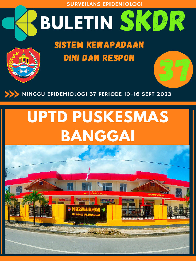 Bulletin SKDR Minggu 37 PKM Banggai | PDF