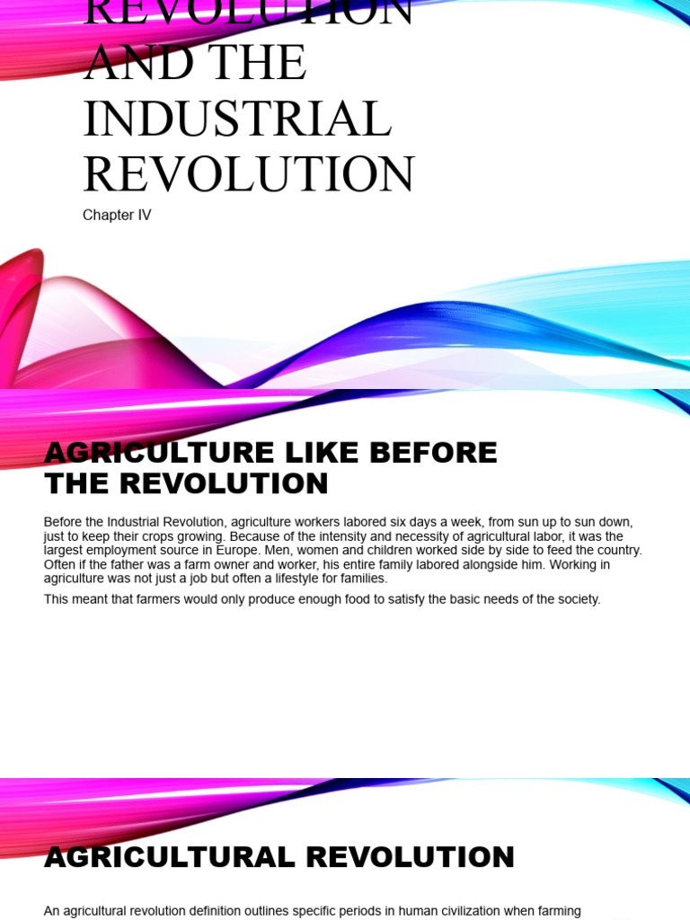 The Agricultural Revolution | PDF | Agriculture | Farms