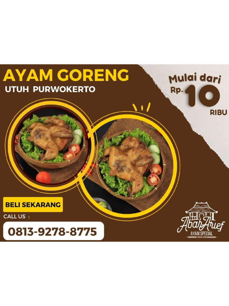 Ayam Goreng Ardhita | PDF