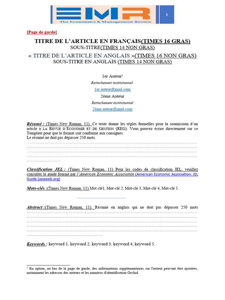 Template EMR | PDF