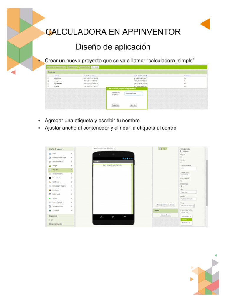 Crea una Calculadora en AppInventor | PDF | Informática