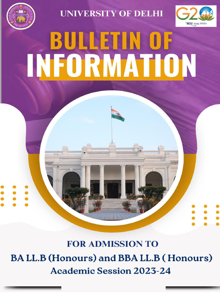 5 Year Integrated Law BOI 2023 2024 3 | PDF