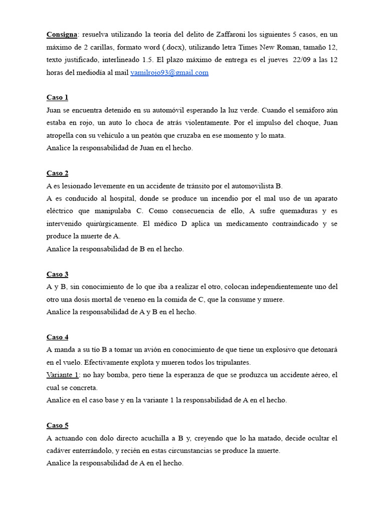 1er Parcial - UNDAV Derecho Penal Parte General | PDF