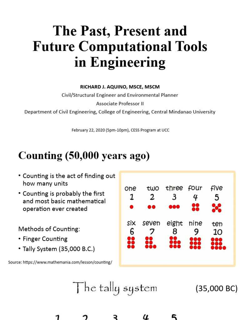 The Past, Present, and Future of Computational Tools | PDF | Calculator ... The Past, Present, and Future of Computational Tools | PDF | Calculator ...