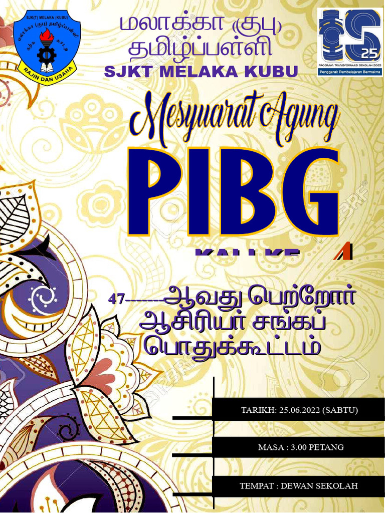Buku Program Pibg | PDF