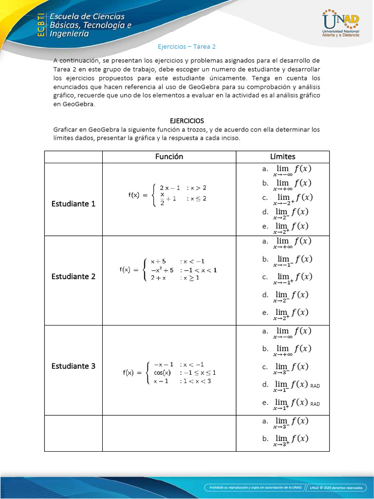 Ejercicios Tarea 2 A | PDF