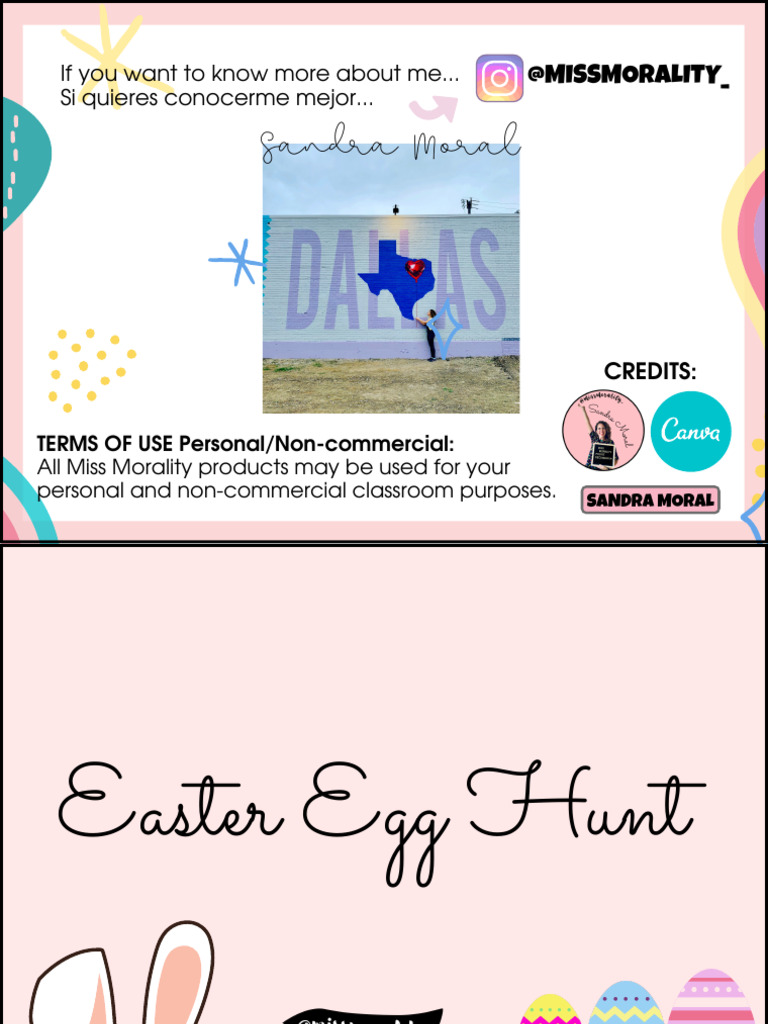 Easter Egg Hunt Recording Sheet | PDF