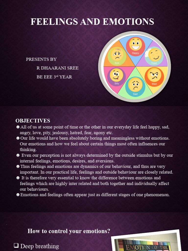 Feelings and Emotions | PDF | Feeling | Emotions