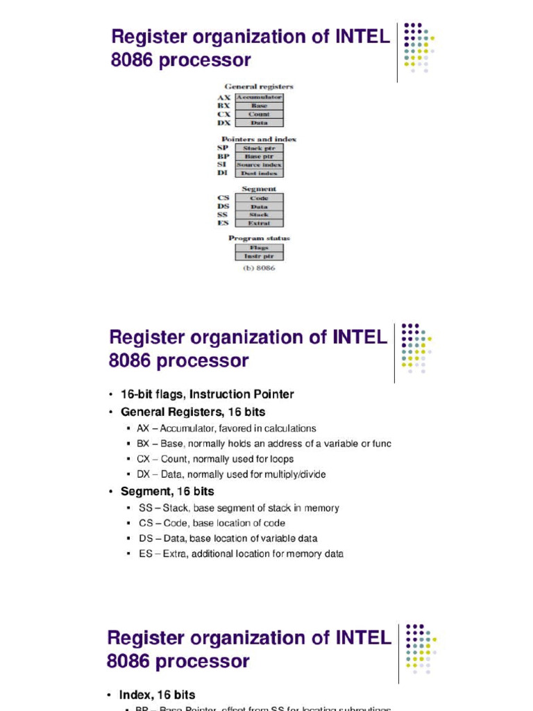 8086 Addressing Modes | PDF