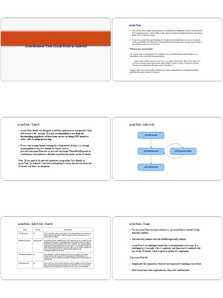 Unit4 1 | PDF | Thread (Computing) | User Interface