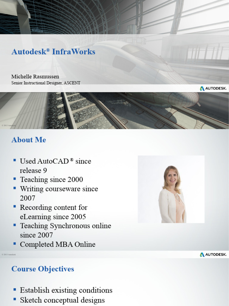 Introduction To Autodesk Infraworks Presentation | PDF