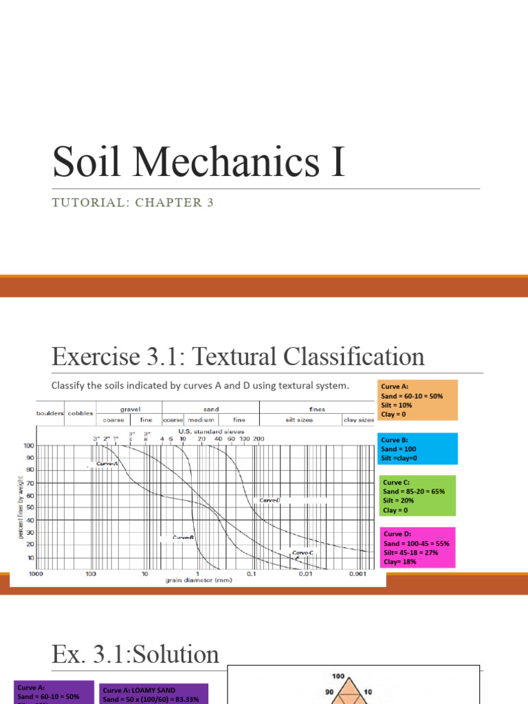 Tutorial 2 Chapter 3 | PDF | Loam | Sand
