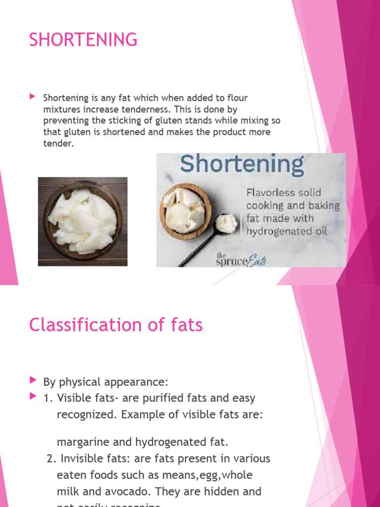 Different Kinds of Fats | PDF