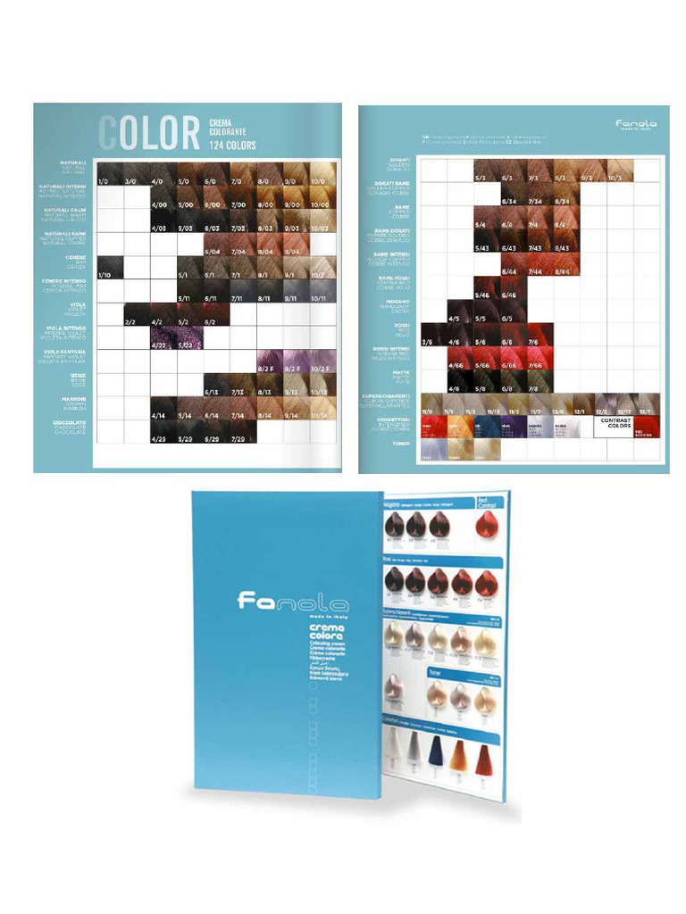 Modf Carta de Color Fanola | PDF