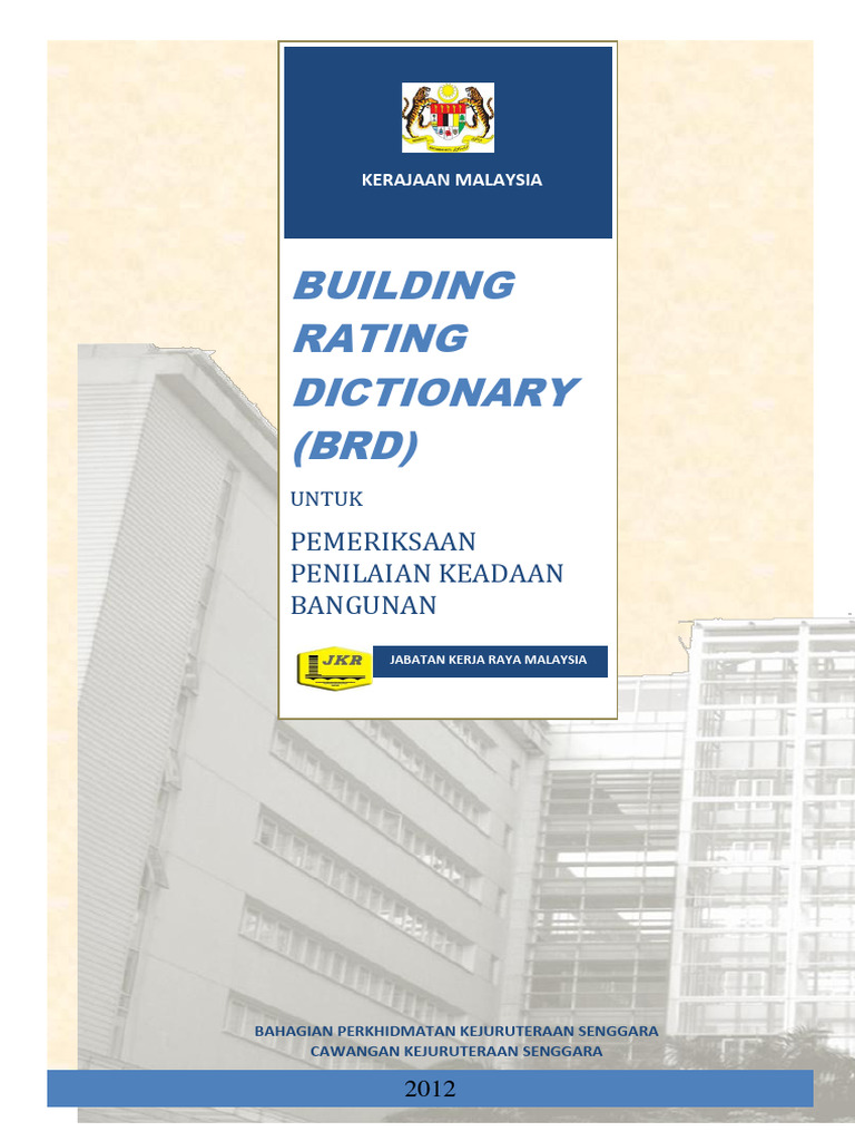 Building Rating Dictionary | PDF