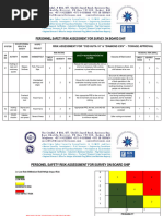 RA 01 Risk Assessment Form | PDF | Risk | Risk Assessment