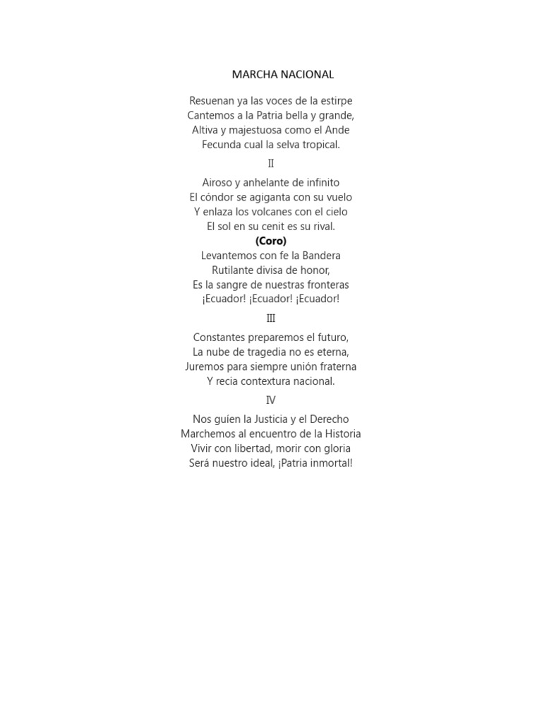 Marcha Nacional | PDF