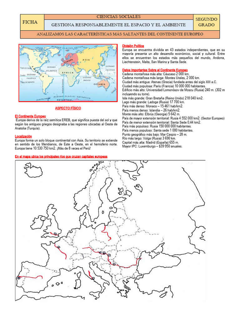 Continente Europeo | PDF