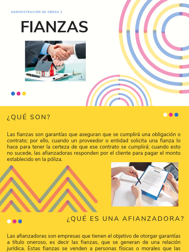 Tipos Fianzas 10 | PDF | Pagos | Póliza de seguros